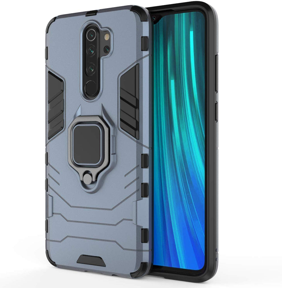 Buy Mi Redmi 9 Prime / Poco M2 Ring Cover Polycarbonate Online – HaveIn